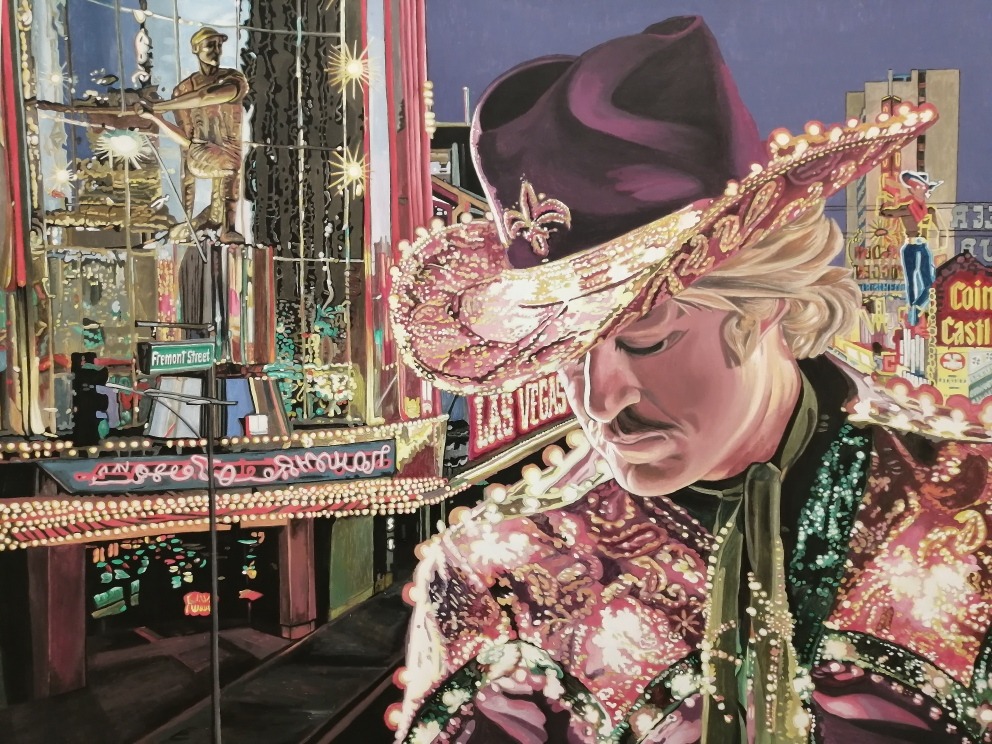 Great Art Encounters - Electric Rider by Isolde Maria Joham